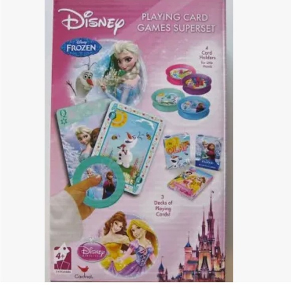 Disney | Toys | Disney Frozen Olaf Princess Playing Card Games Superset ...